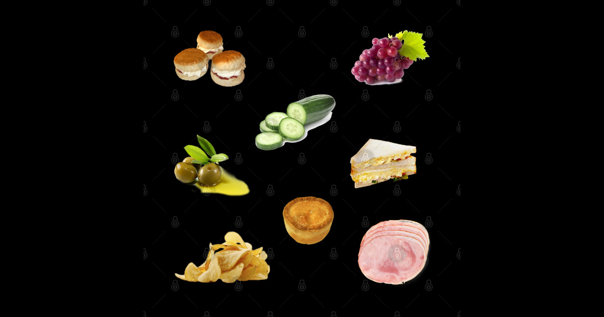 British Picky Bits Sticker Pack - British - Sticker | TeePublic