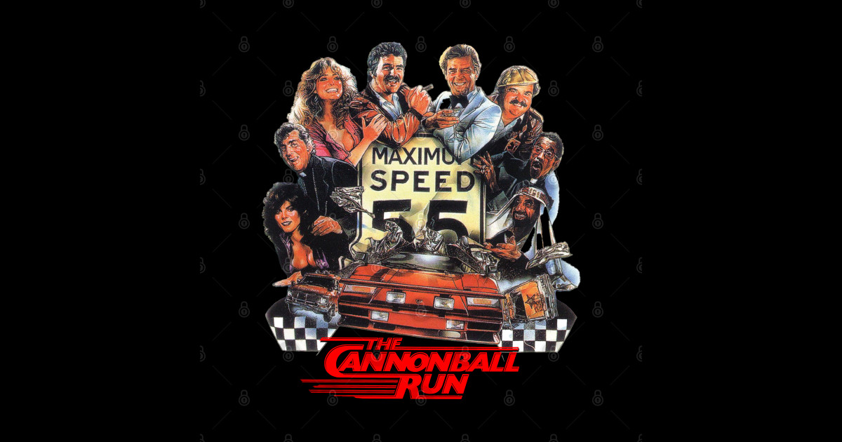 Cannonball Run '81 - The Cannonball Run - Sticker | TeePublic
