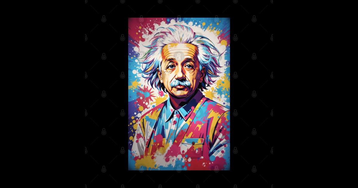 Albert Einstein Albert Einstein Sticker Teepublic