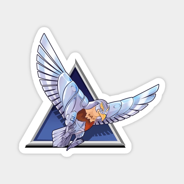 Tally Hawk - Silverhawks - Magnet | TeePublic