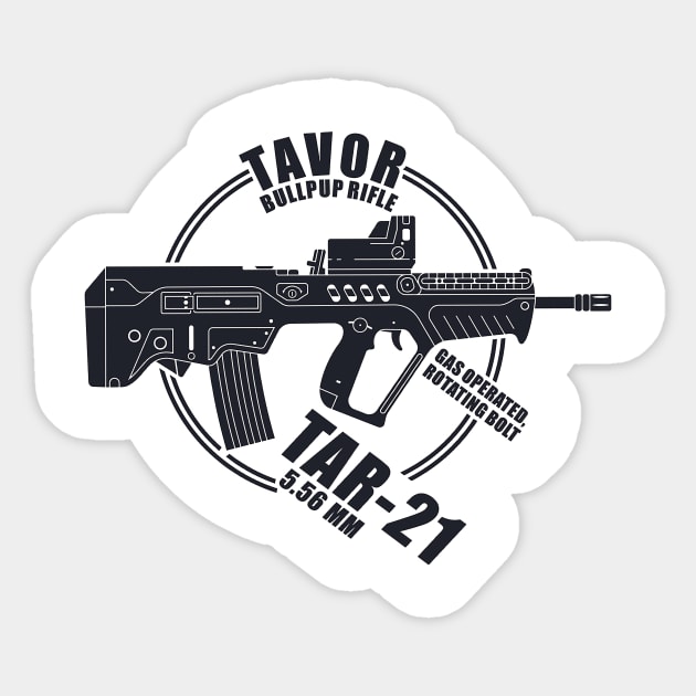 Tavor TAR 21 - Tavor - Sticker | TeePublic