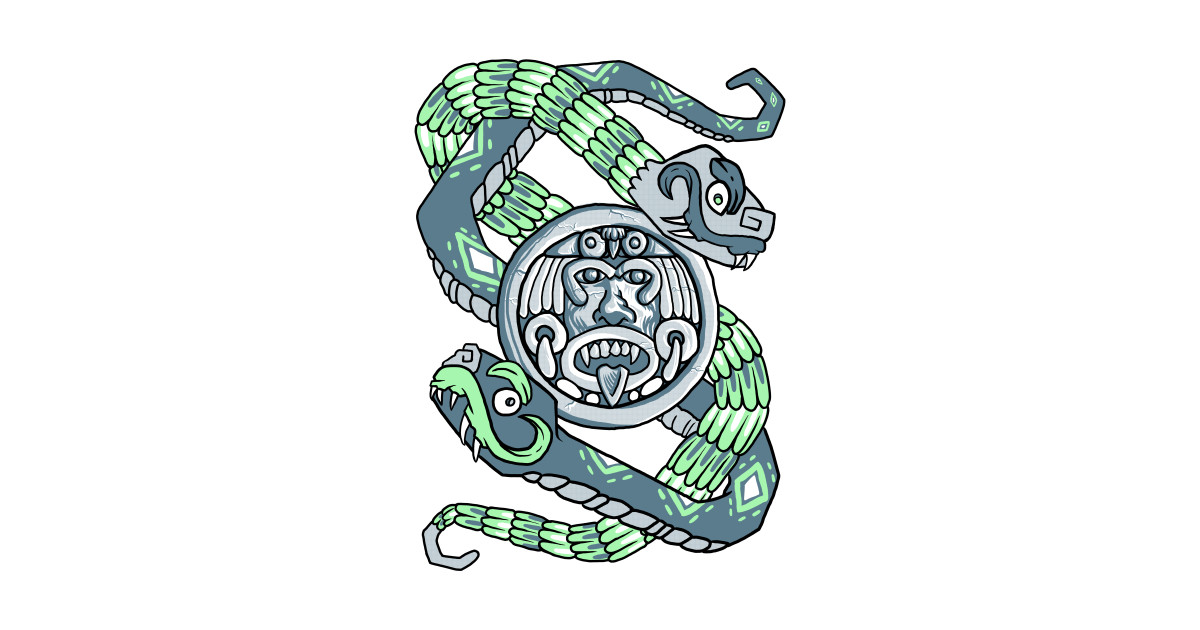 Aztec Snake - Snake - T-Shirt | TeePublic