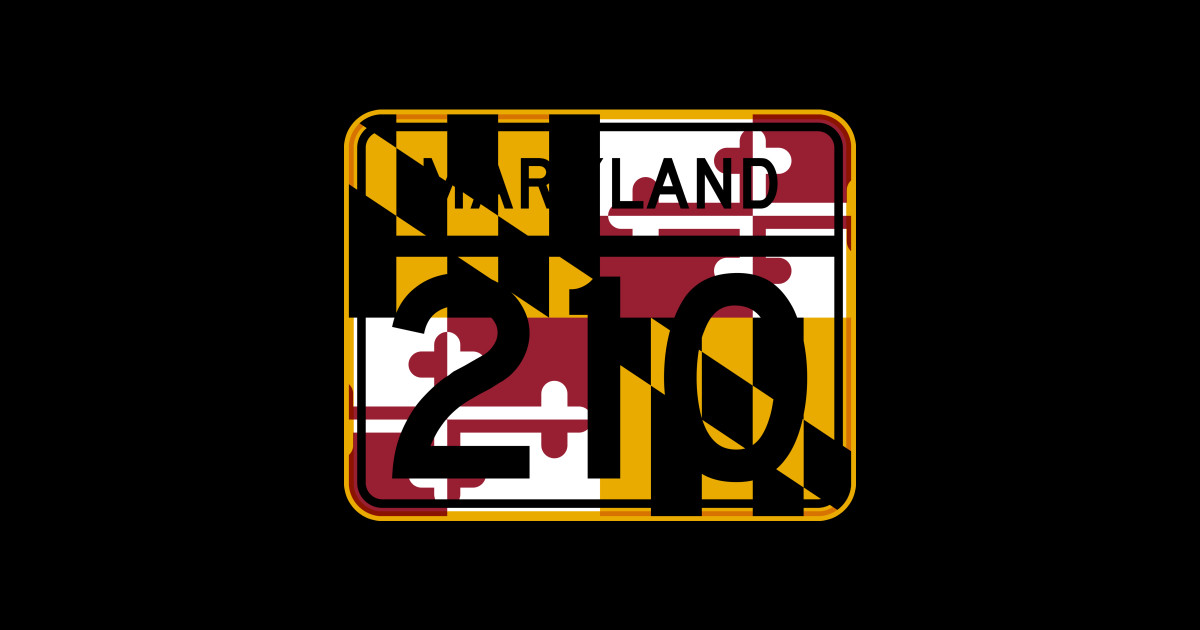 Maryland Route 210 - Indian Head Highway - Route 210 - Pin | TeePublic