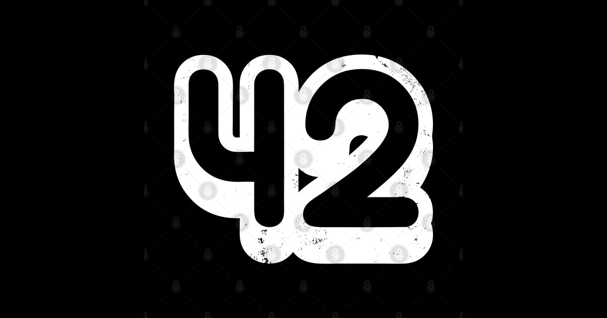 42 - Nerd - Sticker | TeePublic