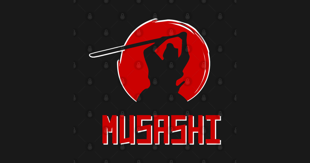 Musashi Mastery: Silhouette Crest Edition. - Miyamoto Musashi - T-Shirt ...