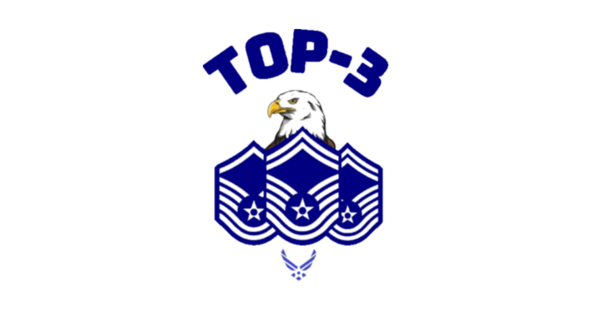 United State Air Force Top 3 Organization - Military - T-Shirt | TeePublic
