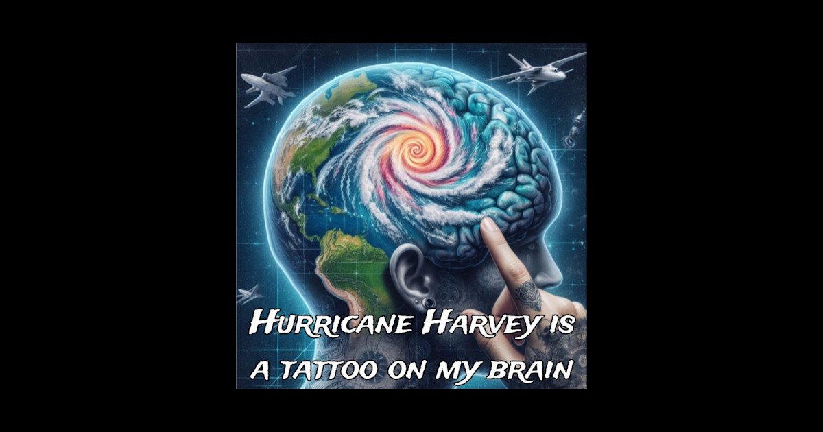 Hurricane Harvey - Hurricane - Sticker | TeePublic