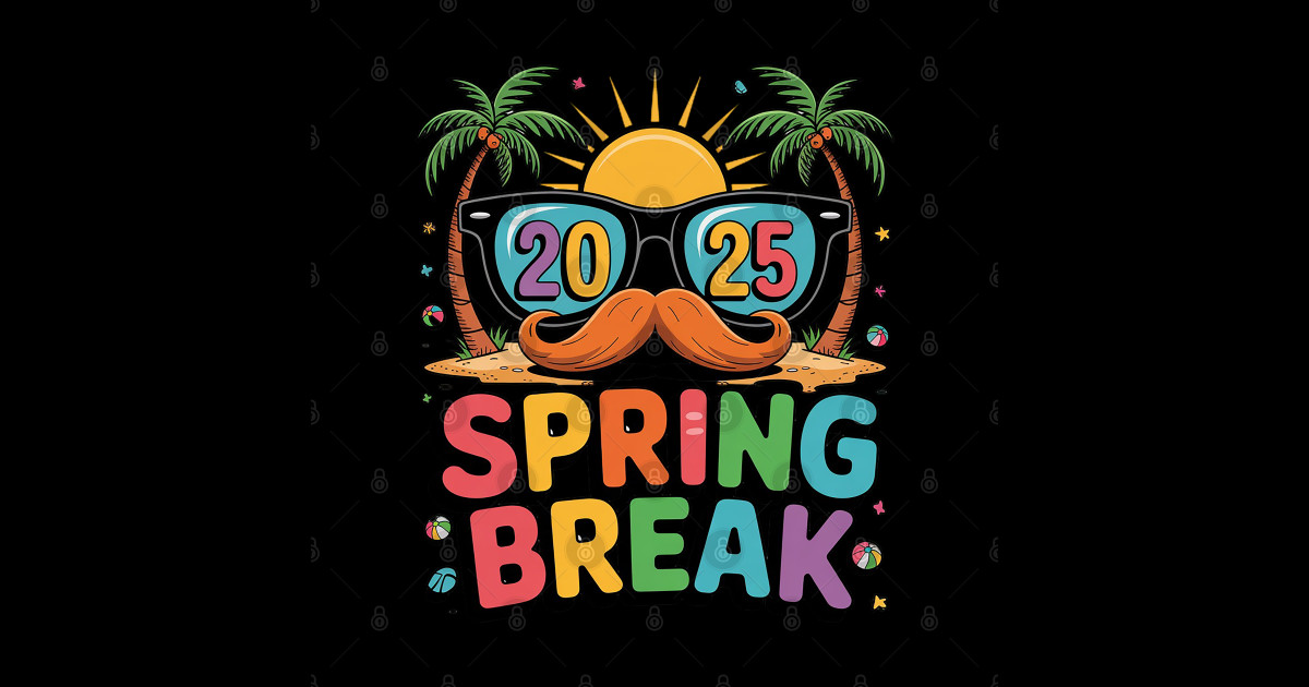 Spring Break Squad Crew 2025 Beach Palm Family Trip - Family Trip ...