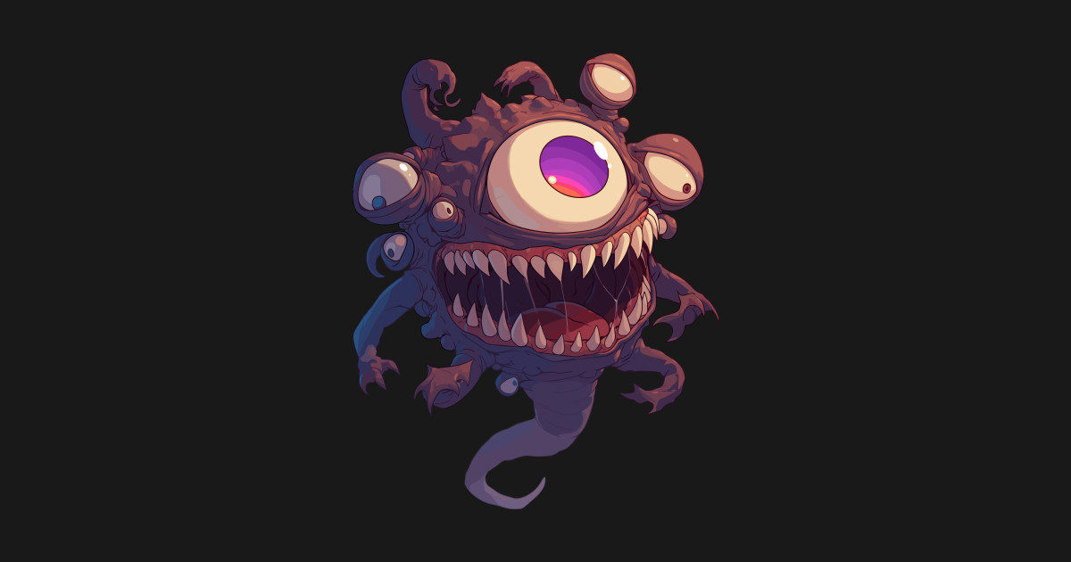 Cute DnD Beholder - One Dnd - T-Shirt | TeePublic