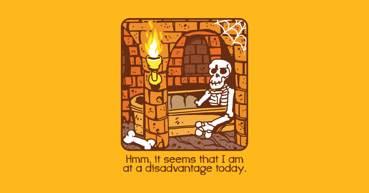 Cartoon Skeleton Comic - Skeleton - T-Shirt | TeePublic