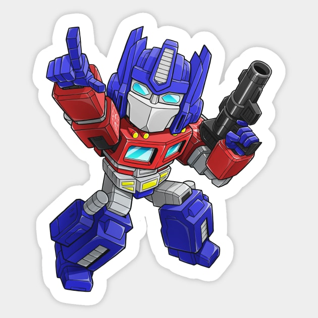 Optimus Prime - Optimus Prime - Sticker | TeePublic
