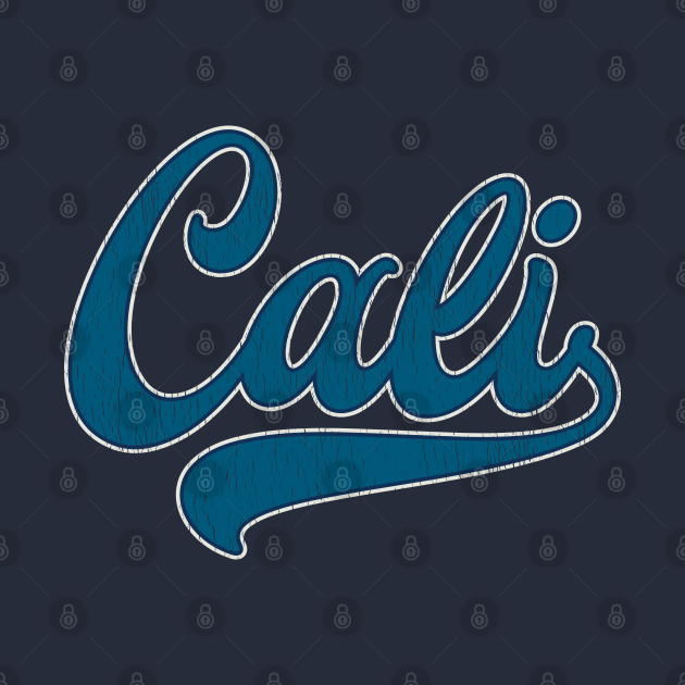 Cali Script - Cali - Long Sleeve T-Shirt | TeePublic