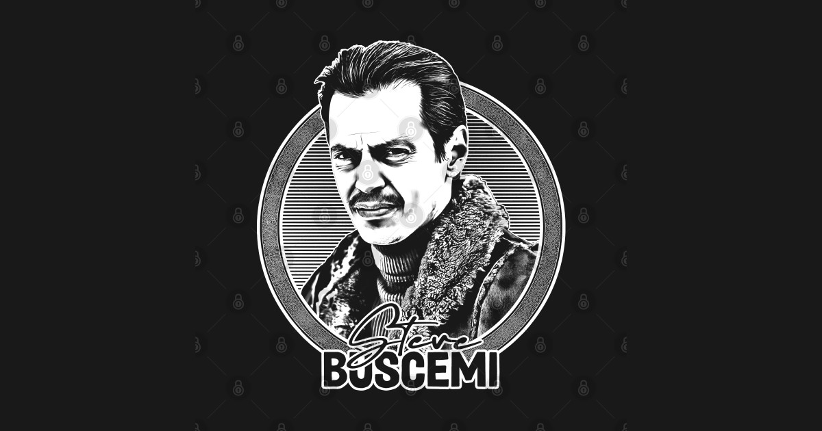Steve Buscemi / Retro Style Fan Art Design - Steve Buscemi - T-Shirt ...