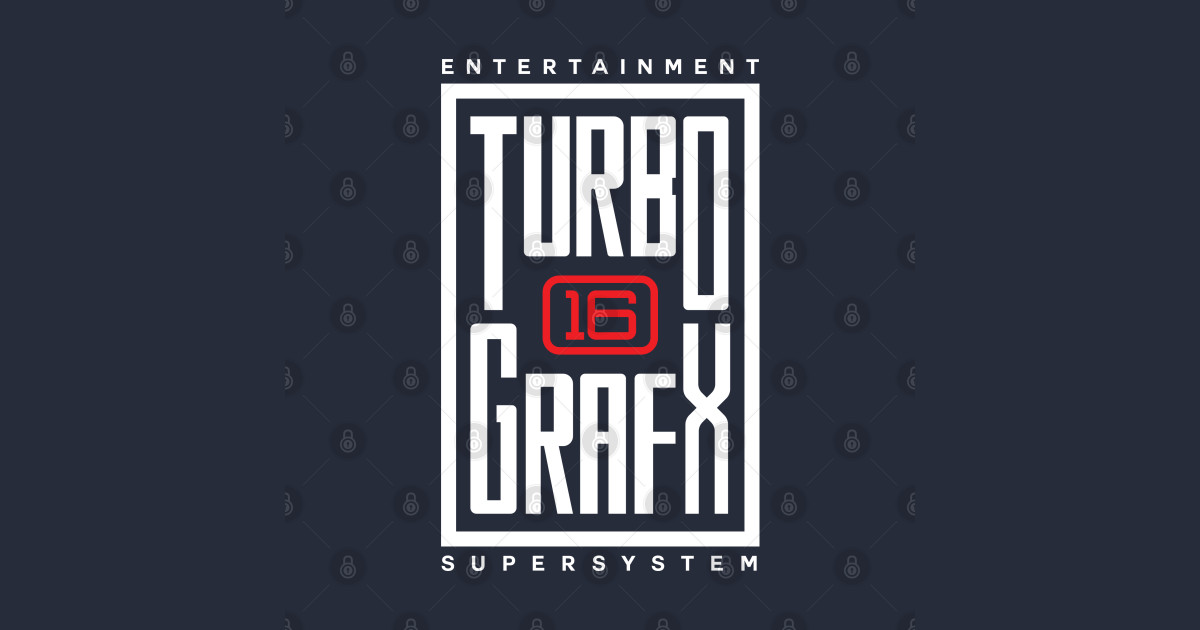 Turbo Grafx 16 Clean Edition - Turbografx16 - Posters and Art Prints ...