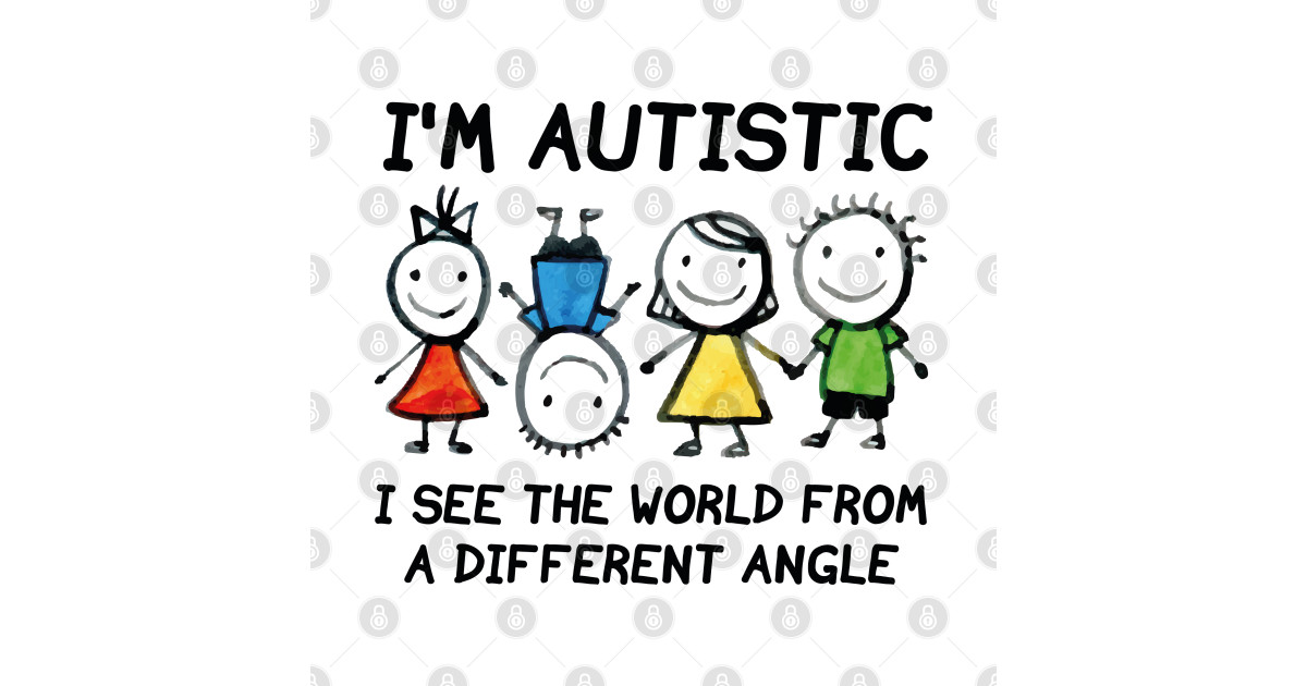 I'm Autistic - Im Autistic - Sticker | TeePublic