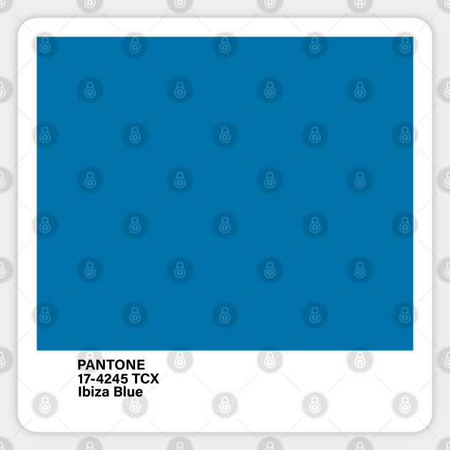 pantone 17-4245 TCX Ibiza Blue - Pantone 17 4245 Tcx Ibiza Blue ...