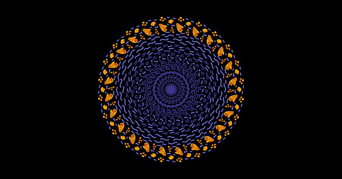 Mandala Sea - Mandala - Sticker | TeePublic