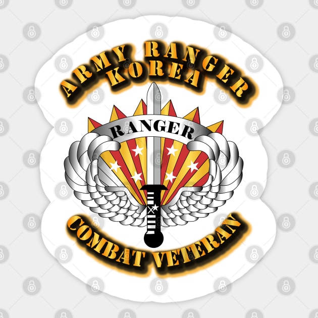 Korean War Ranger Badge - Korea - Sticker | TeePublic