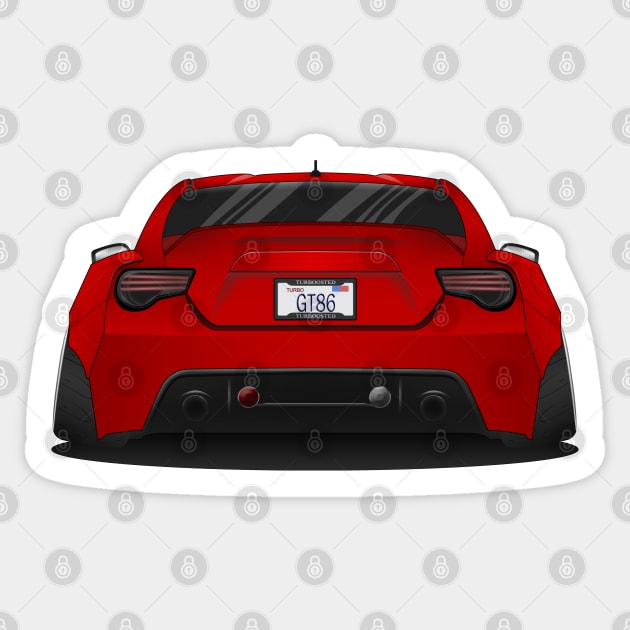 GT86 - Gt86 - Sticker | TeePublic