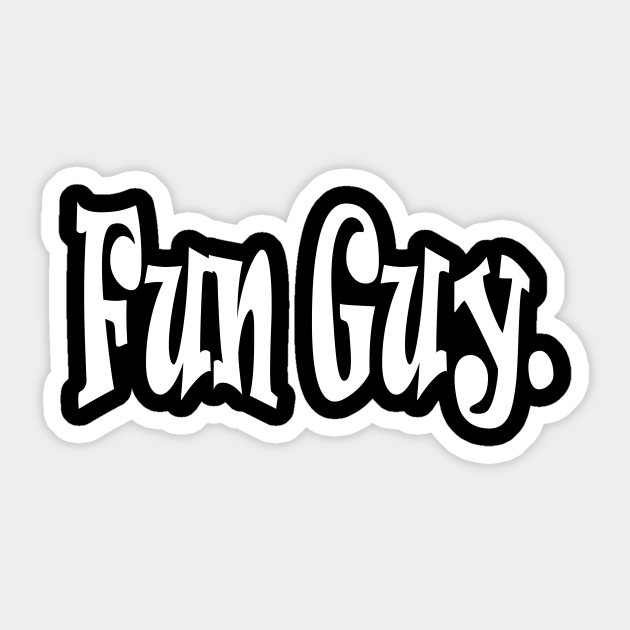 Fun Guy Sticker Mixed Media & Collage Art & Collectibles Other ...