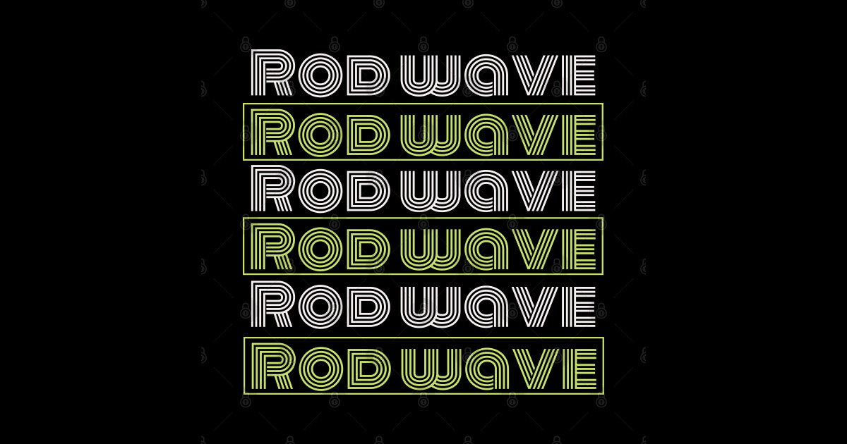Rod wave - Rod Wave - Sticker | TeePublic