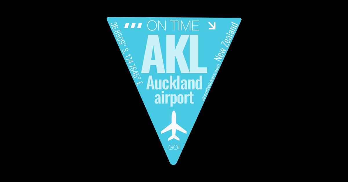 AKL airport code cherry - Akl - Sticker | TeePublic