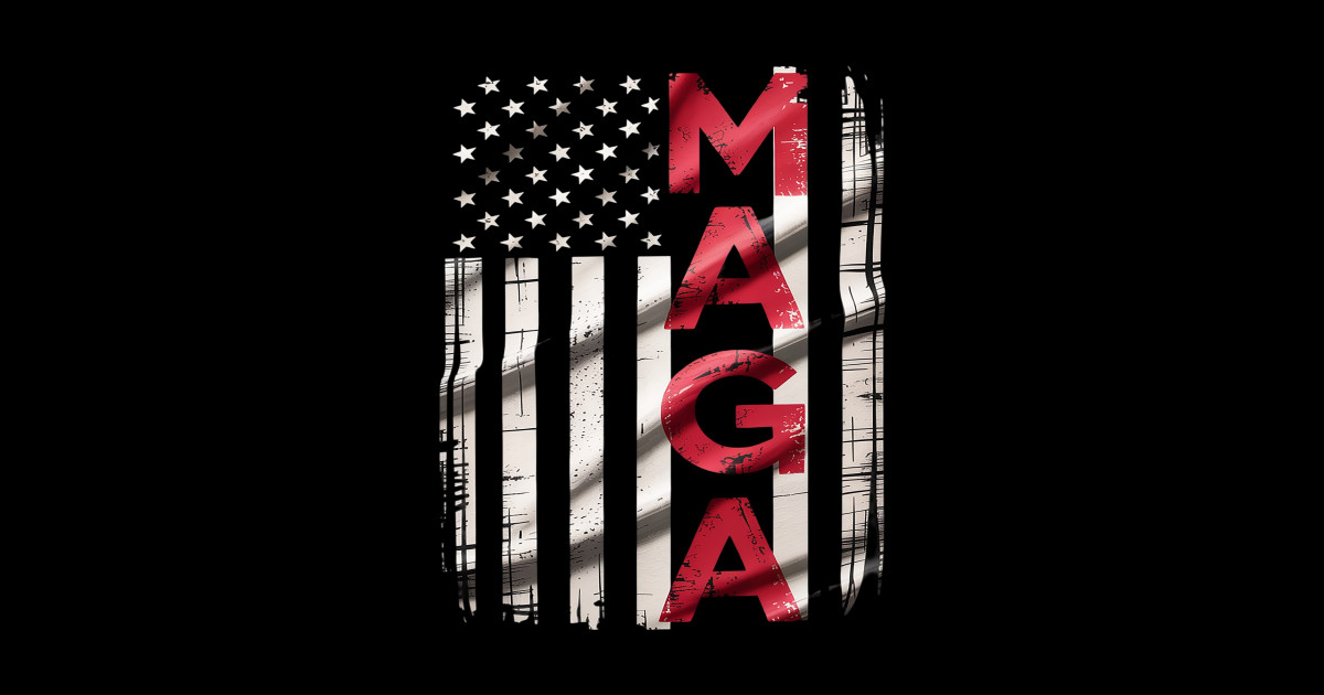 MAGA Flag Donald Trump 2025 Election US Presidential Election Trump ...