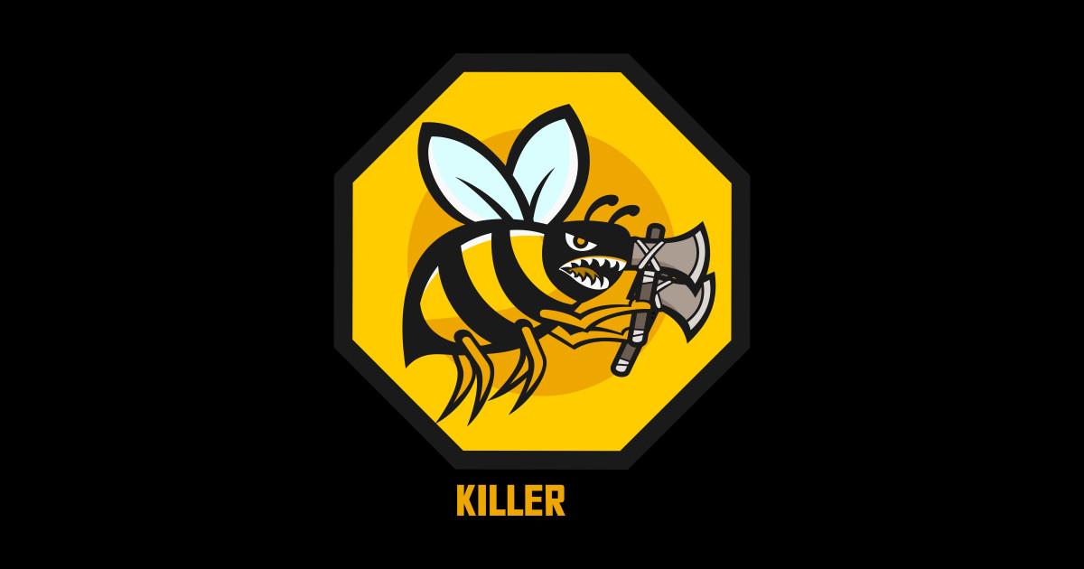 Killer Bee - Killer Bee - Sticker | TeePublic