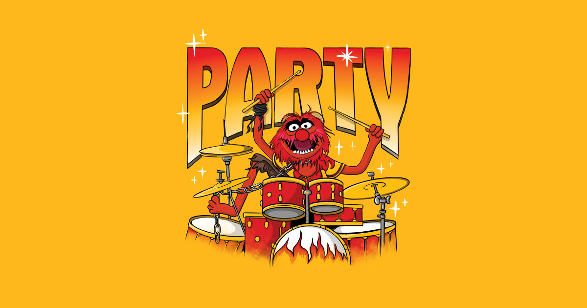 Party Animal Muppets Show - Muppets - T-Shirt | TeePublic