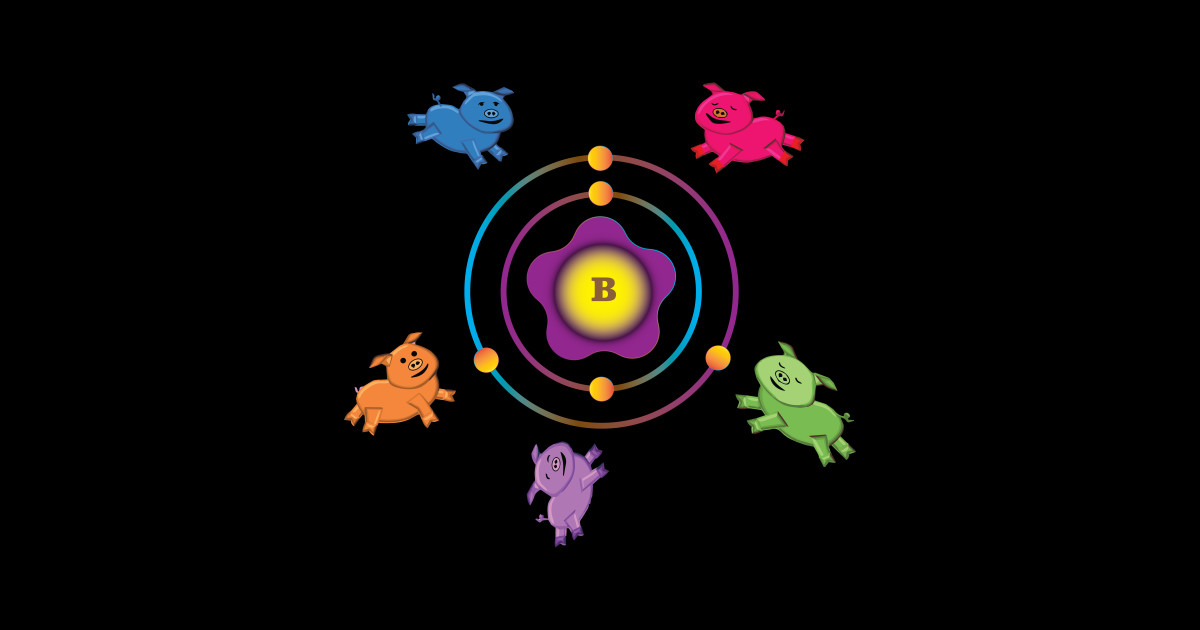 5 - B - Boron: Fun Boron! - Storistir - Sticker | TeePublic