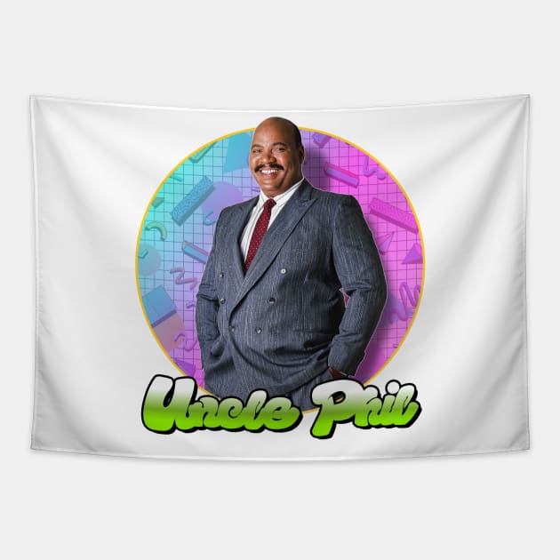 Uncle Phil // Fresh Prince 90s Fan Design - Uncle Phil - Tapestry ...