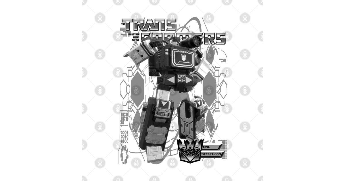 More than meets the eye SOUNDWAVE - Transformers - T-Shirt | TeePublic