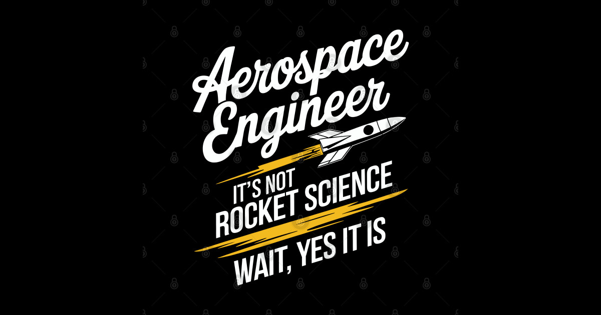 Aerospace Engineering - Aerospace Engineering - Sticker | TeePublic