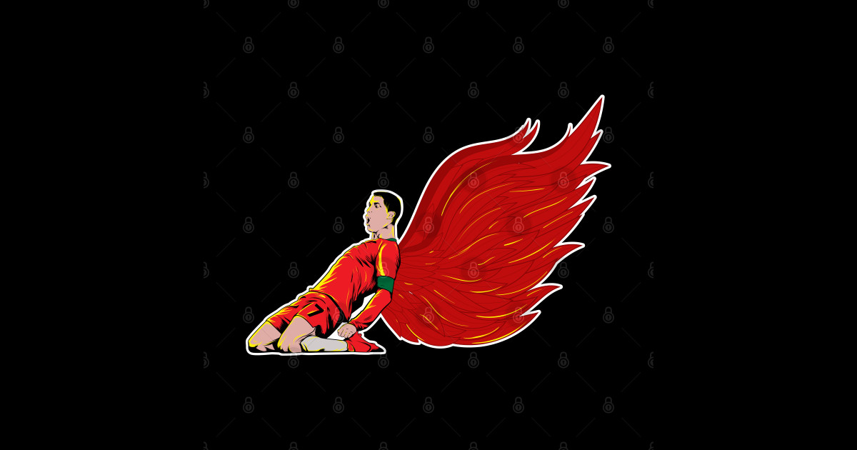 Cristiano Ronaldo-Portugal Pride - Cristiano Ronaldo - Sticker | TeePublic