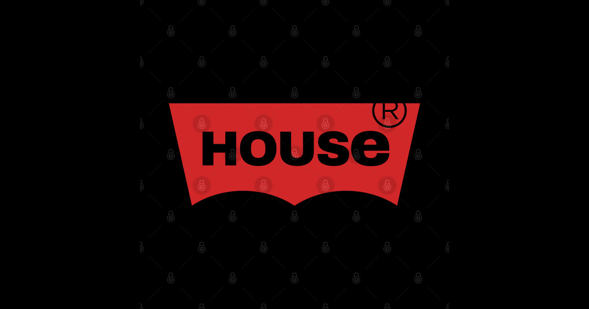 House Music - Logo Parody - Logo Parody Design - Sticker | TeePublic