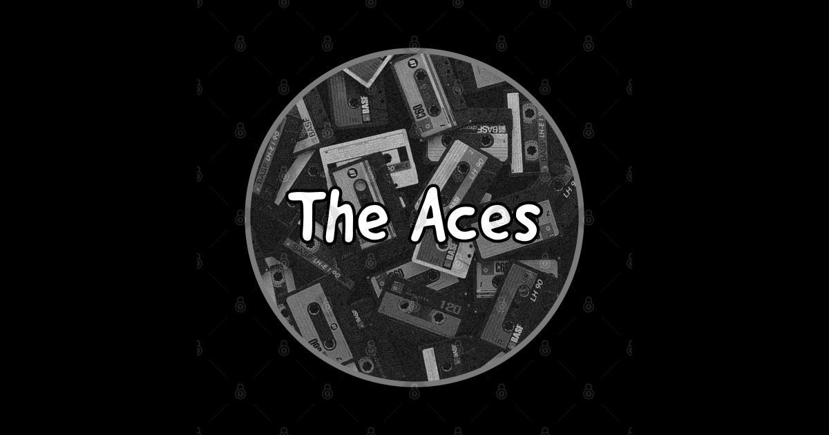 The Aces / Retro Music - The Aces - Sticker | TeePublic