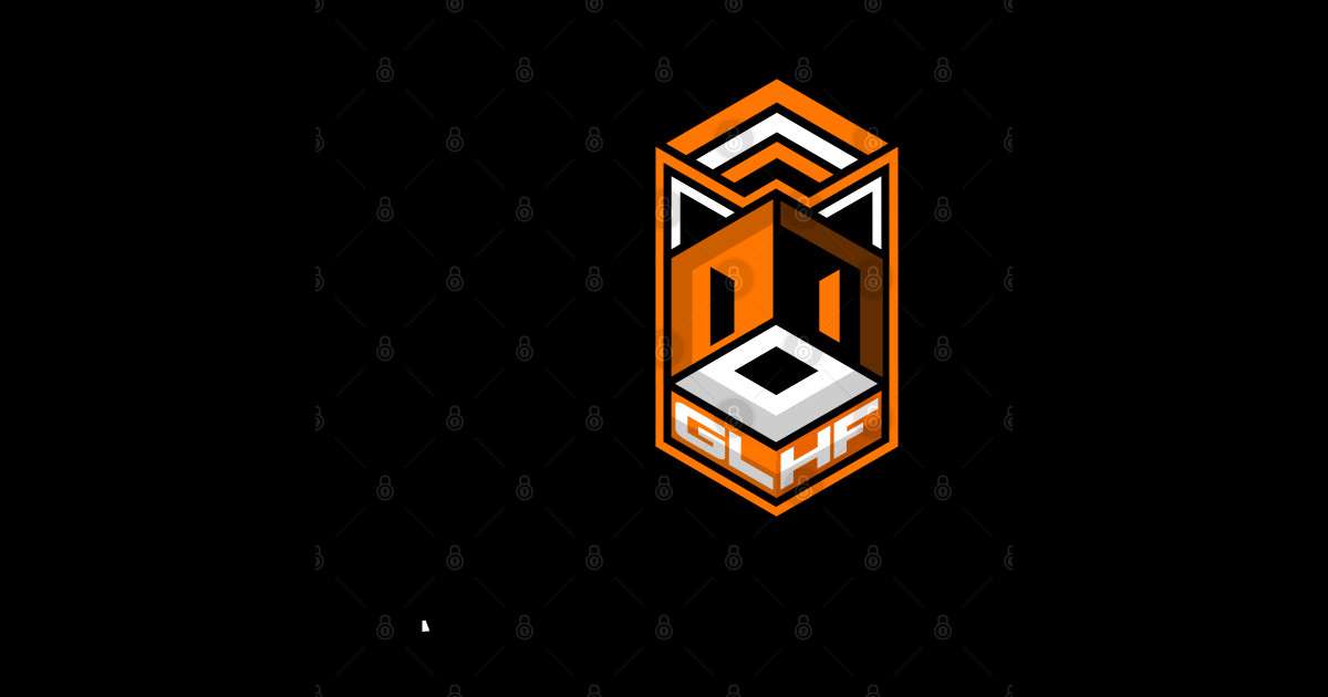 GLHF Fox Logo - Glhf - Sticker | TeePublic
