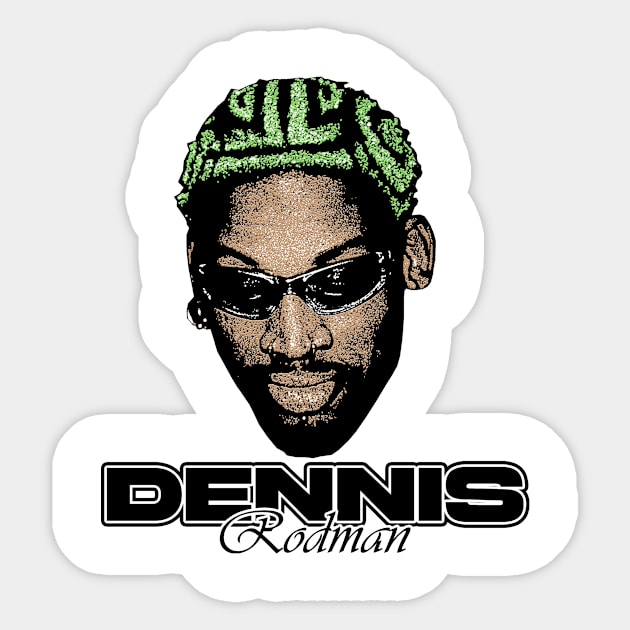 Dennis Rodman design - Dennis Rodman - Sticker | TeePublic