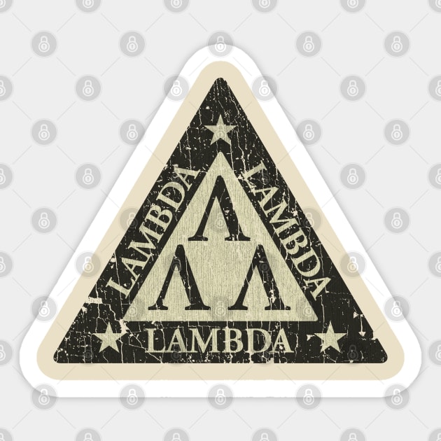 Lambda Lambda Lambda 1984 - Lambda Lambda Lambda - Sticker | TeePublic