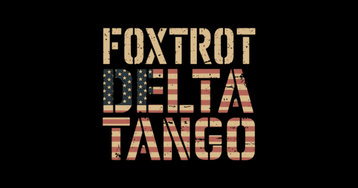 foxtrot-delta-tango - Foxtrot Delta Tango - Sticker | TeePublic