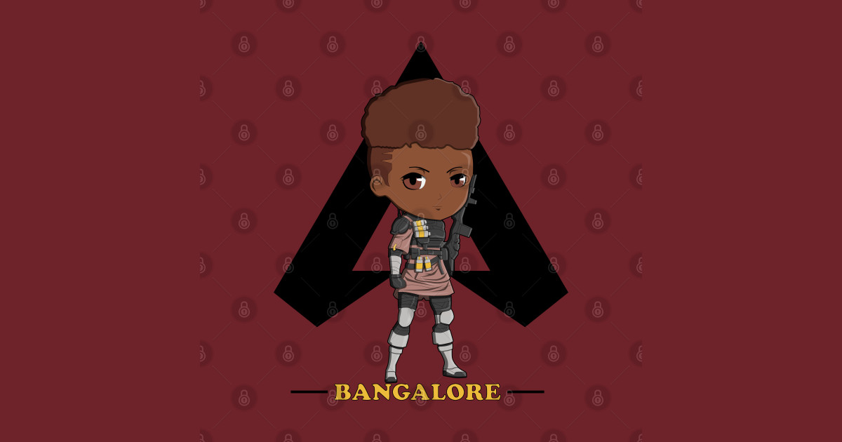 Bangalore Apex Chibi - Apex Legends Bangalore Fan Art - Posters and Art ...