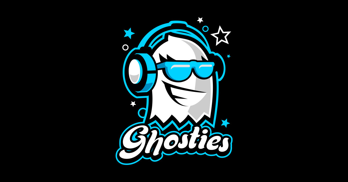 Ghosties Blue - Jghosty - Sticker | TeePublic