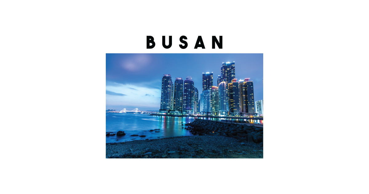 Busan city Korea - Busan South Korea - T-Shirt | TeePublic