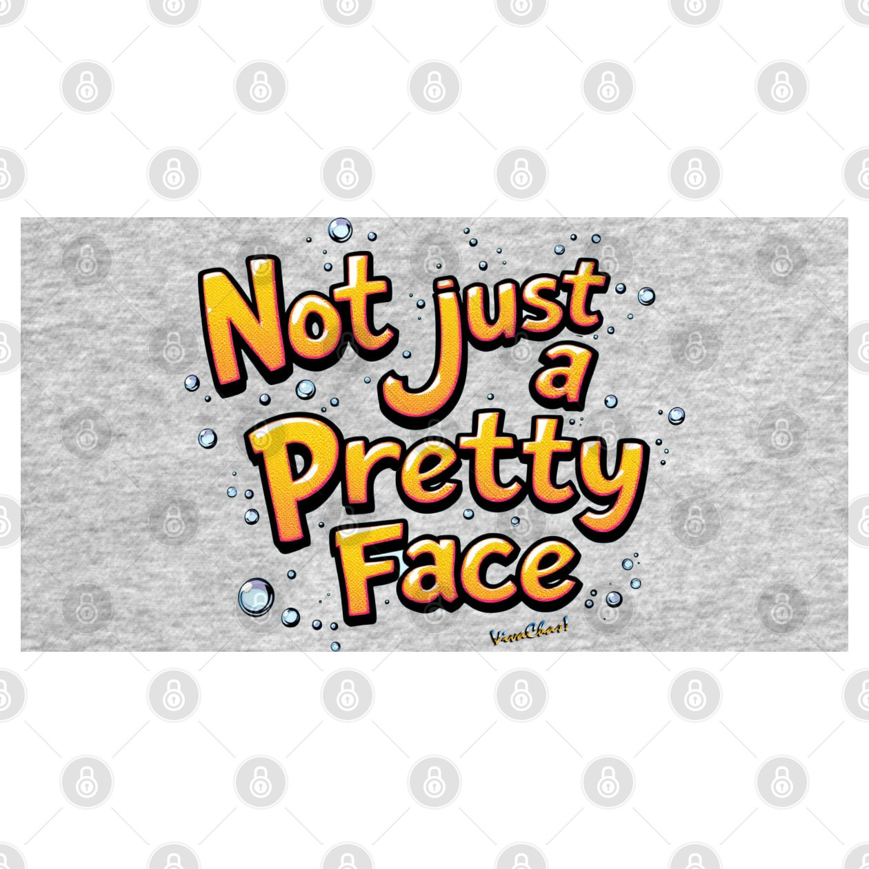 Not Just a Pretty Face - Pretty Tough - T-Shirt | TeePublic