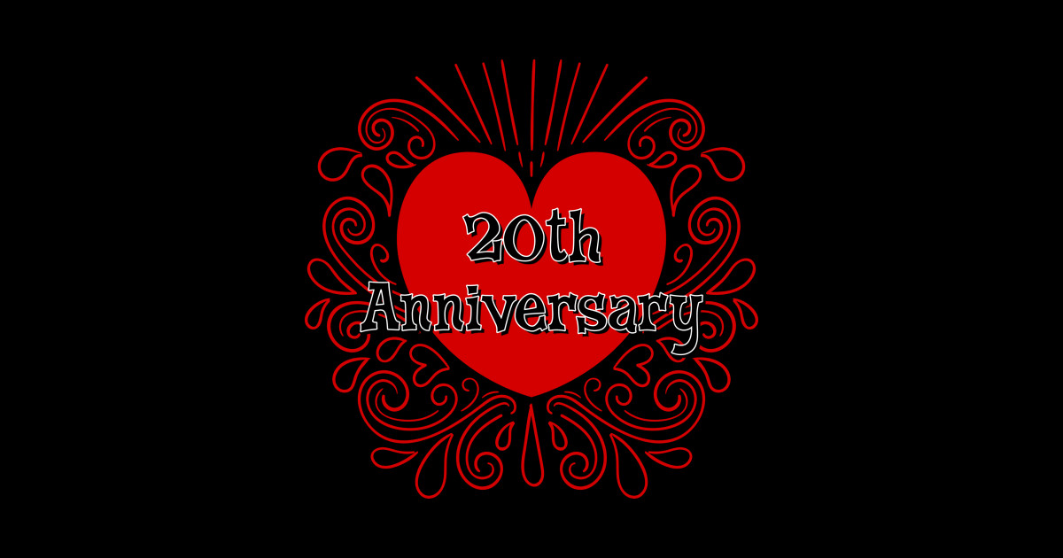 20th Anniversary - 20th Anniversary - Sticker | TeePublic