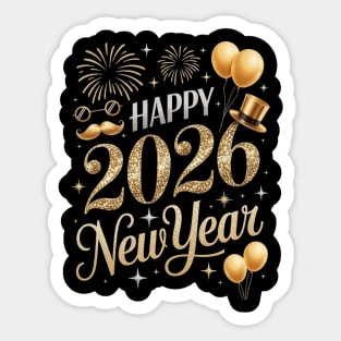 New Year 2026 Art Stickers for Sale | TeePublic