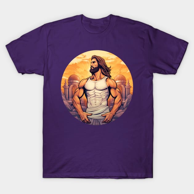 Jacked Jesus - Jacked Jesus - T-Shirt | TeePublic