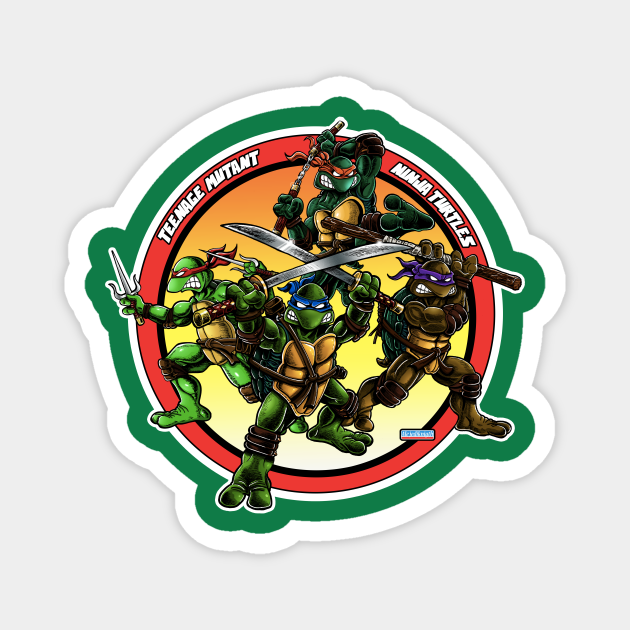 Team Turtle - Tmnt Ninja Turtles - Magnet | TeePublic