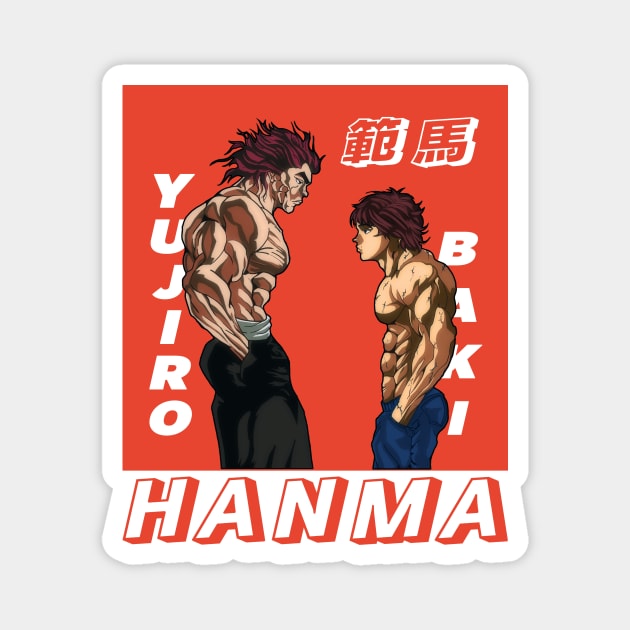 Baki Hanma Vs Yujiro Hanma Ultimate Battle | Anime Art Print - Baki ...
