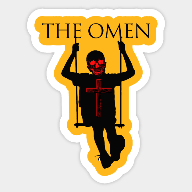 THE OMEN FAN ART - The Omen - Sticker | TeePublic